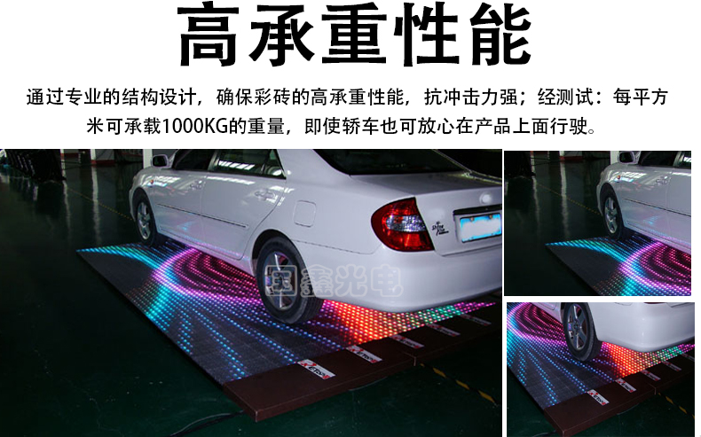 国鑫光电|LED互动屏|LED地砖屏|深圳LED地砖显示屏