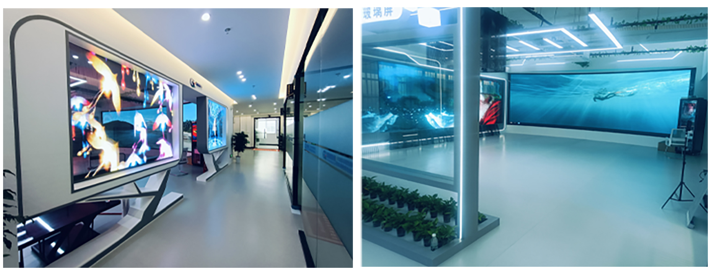LED film screen|LED soft film screen|Transparent LED film screen - 深圳市国 ...