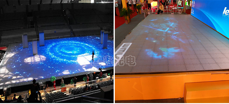 LED地砖屏|LED感应屏|LED互动屏|国鑫光电